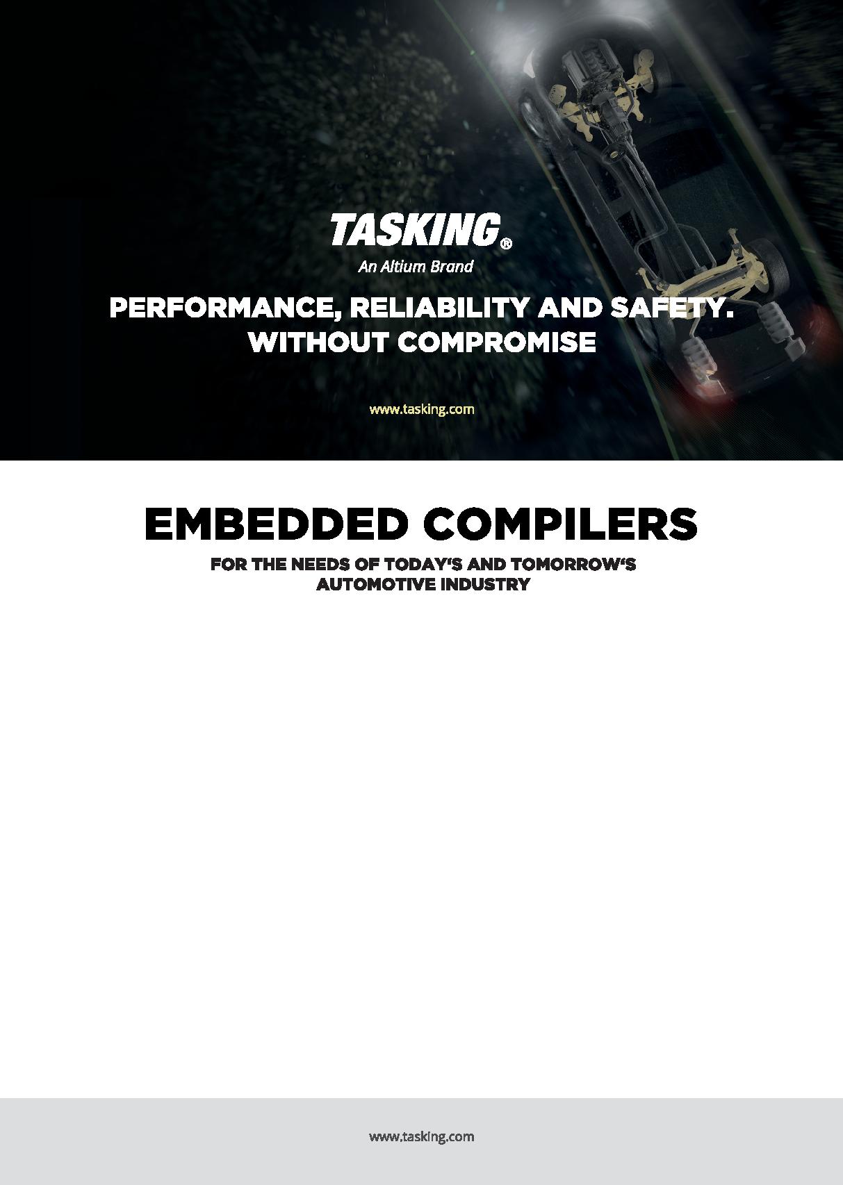 Embedded Compilers For The Needs Of Today's And Tomorrow's Automotive Industry | TASKING